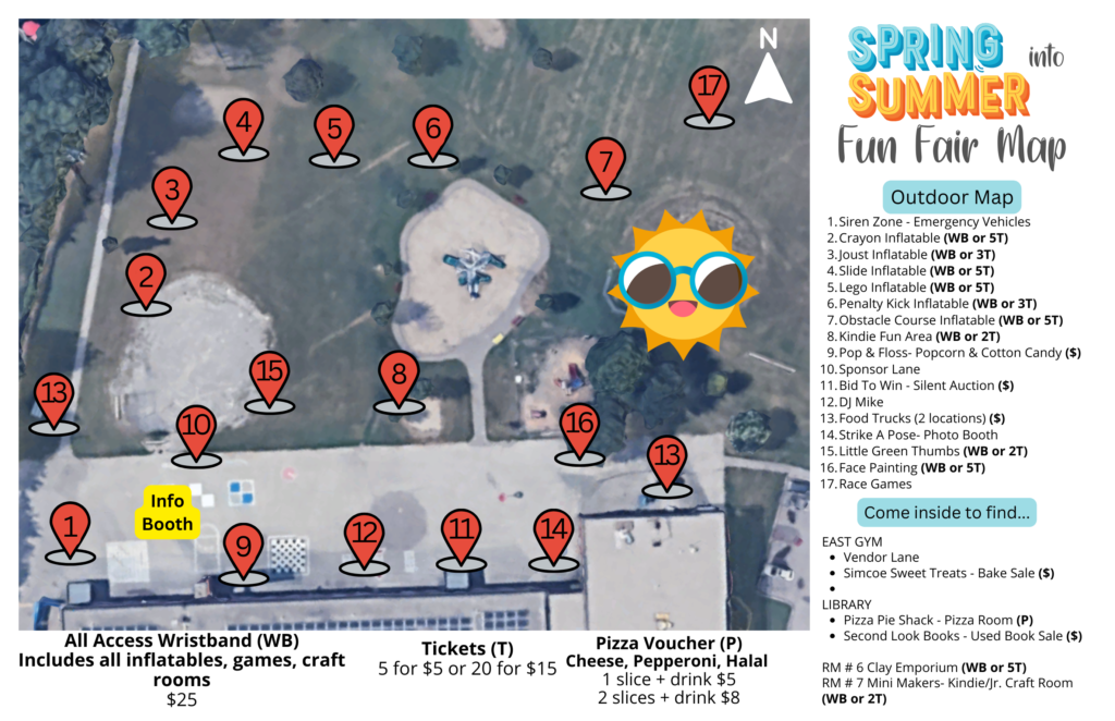 Fun Fair 2024 Map